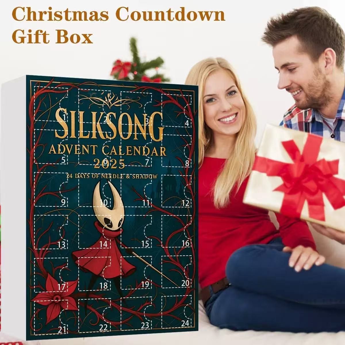 Hollow Knight Silksong Advent Calendar 2025 | Gamer Christmas Countdown ...