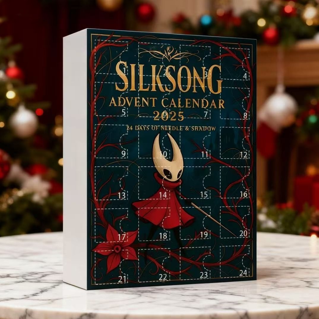 Hollow Knight Silksong Advent Calendar 2025 | Gamer Christmas Countdown ...