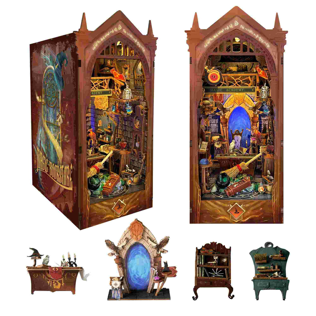 Magic Series DIY Book Nooks & Miniature Kits | Harry Potter Inspired ...