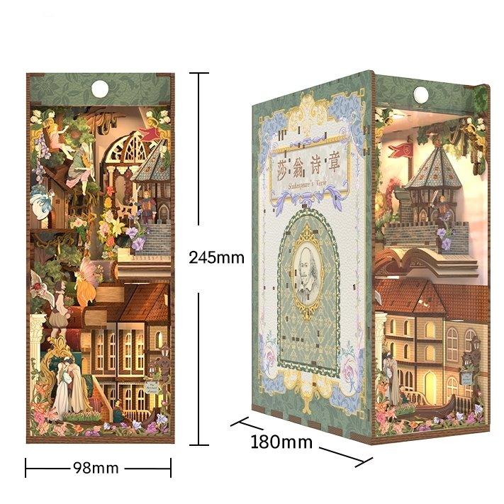 Craft Your Shakespearean Haven | DIY Book Nook Kit – DIYSLAND