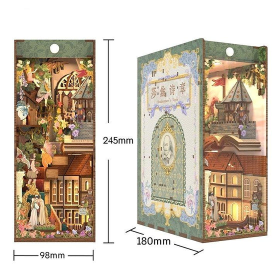 Craft Your Shakespearean Haven | DIY Book Nook Kit – DIYSLAND