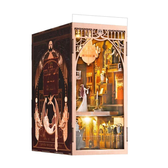 Gothic Musical Miniature Diorama | The Phantom of The Opera DIY Book ...