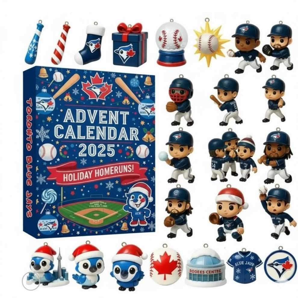 Toronto Blue Jays Advent Calendar 2025 | Holiday Home Runs Collectibles ...