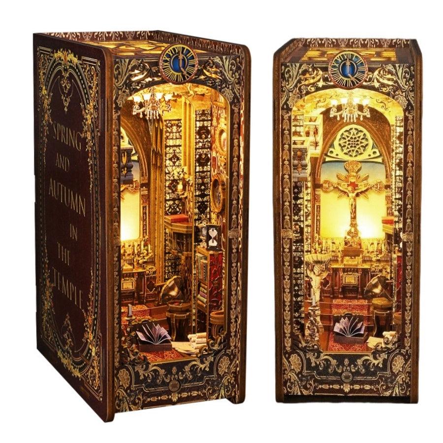 Medieval Church DIY Wooden Book Nook Kit – DIYSLAND
