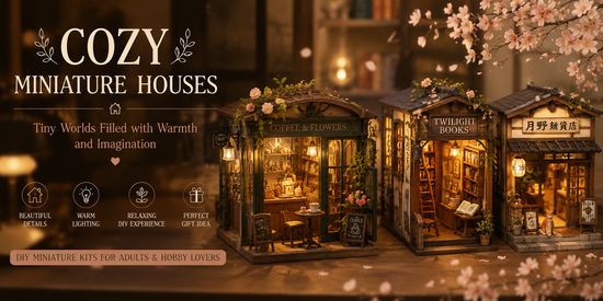 Cozy Miniature Houses | DIY Miniature House Kits for Adults – DIYSLAND