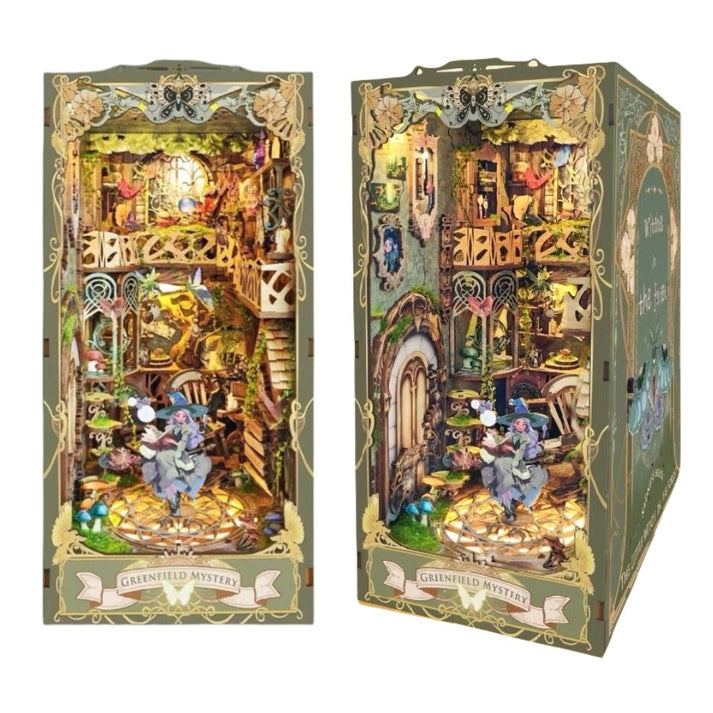 Craft Your Own Fairyland | Green Fairyland DIY Book Nook Kit – DIYSLAND