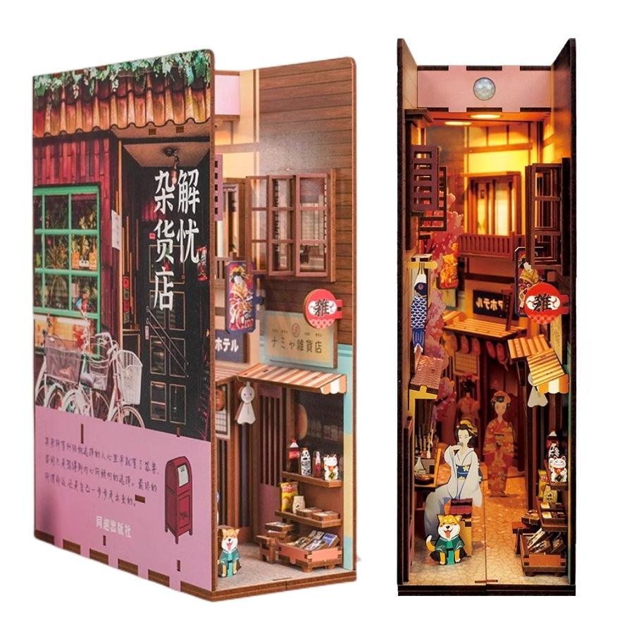 Japanese Grocery Store - DIY Book Nook Kit - Bookshelf Insert Decor ...